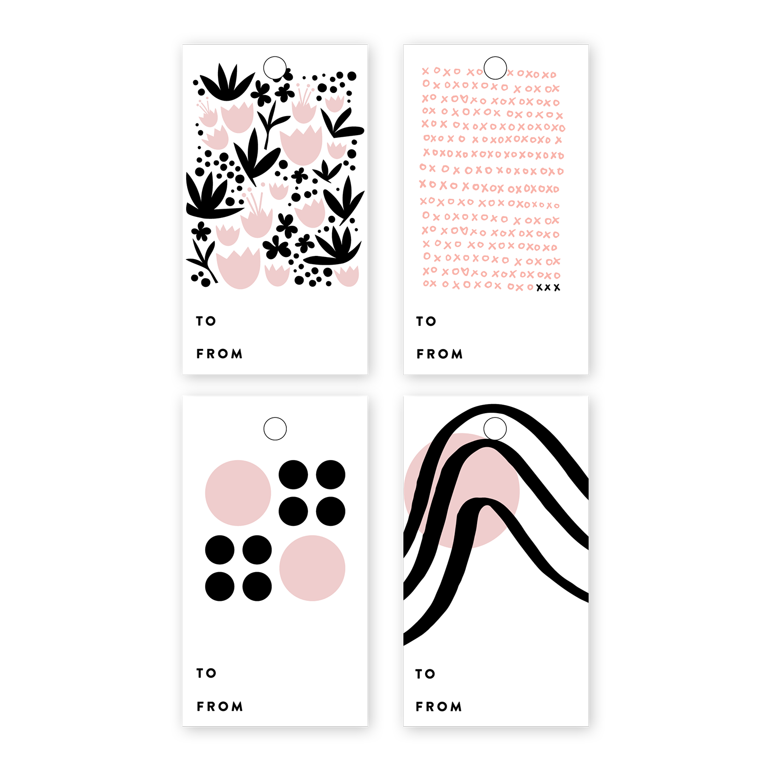 Black Blush Gift Tags Biba Letterpress Studio black-blush-gift-tags-biba-letterpress-studio